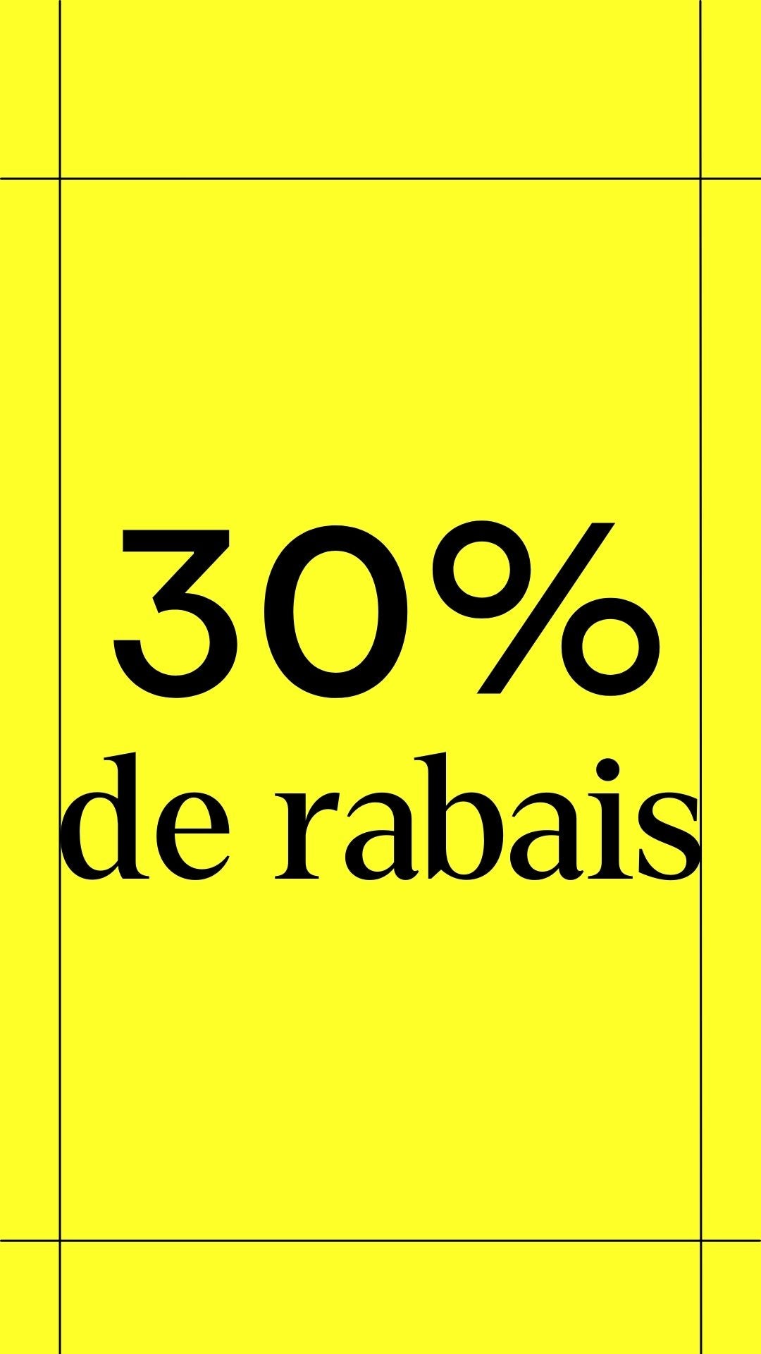 30% de rabais – Caron Chaussures