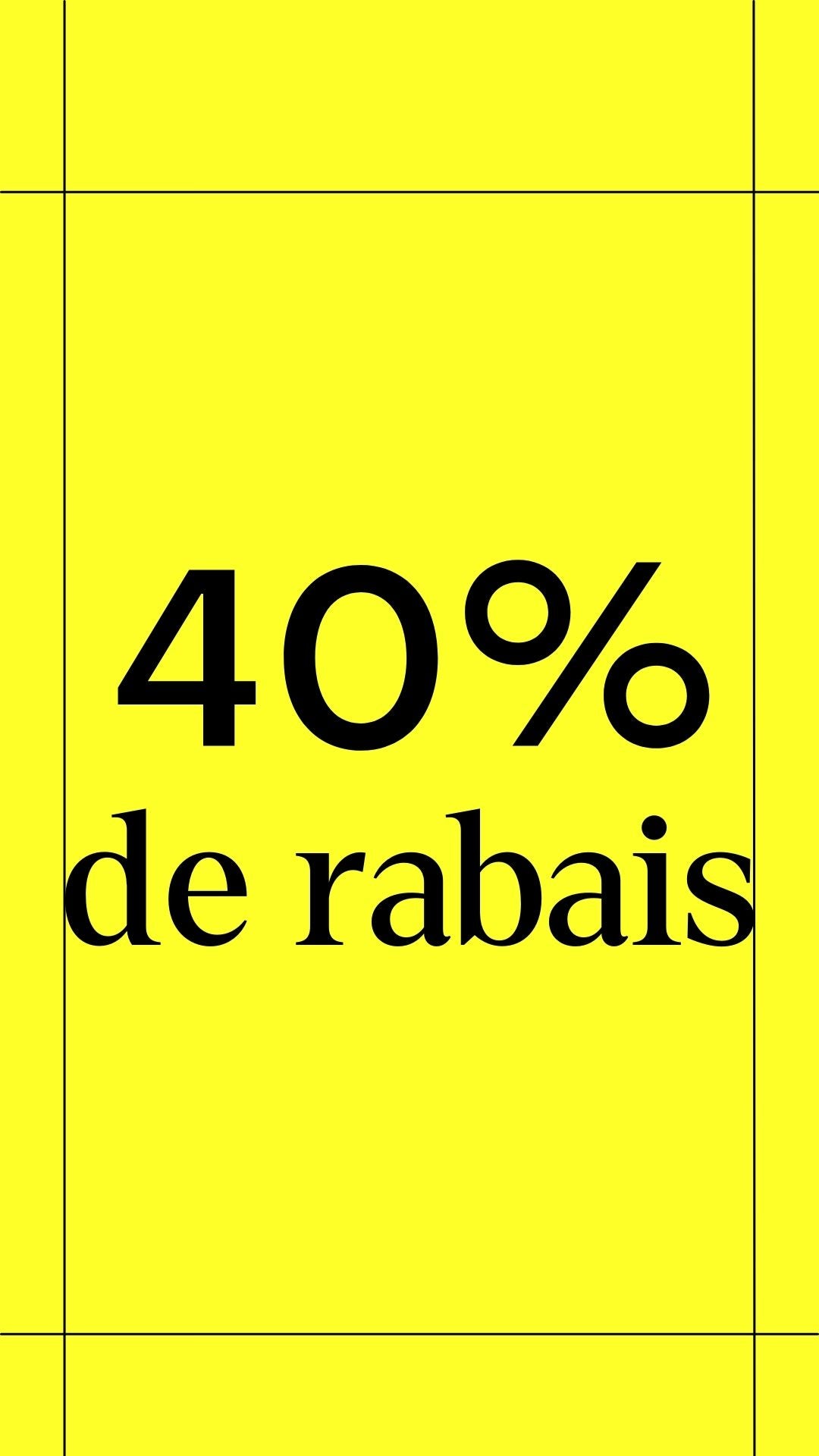 40% de rabais – Caron Chaussures
